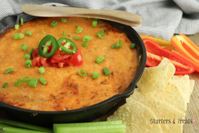 Chili Con Queso Dip Recipe - Starters and Treats