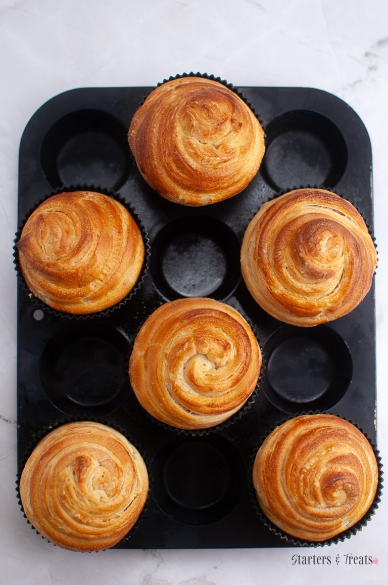 Chocolate Stuffed Cruffin Recipe - Starters and Treats