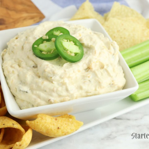 Green Chile Dip Recipe - Starters and Treats