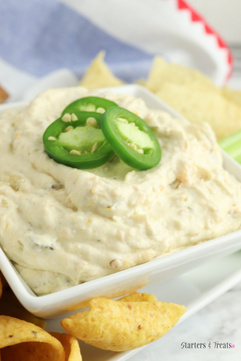 Green Chile Dip Recipe - Starters and Treats