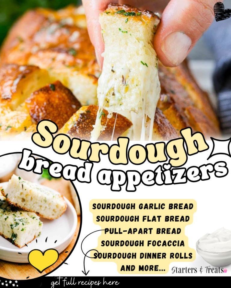 20+ Sourdough Bread Appetizers - Starters and Treats