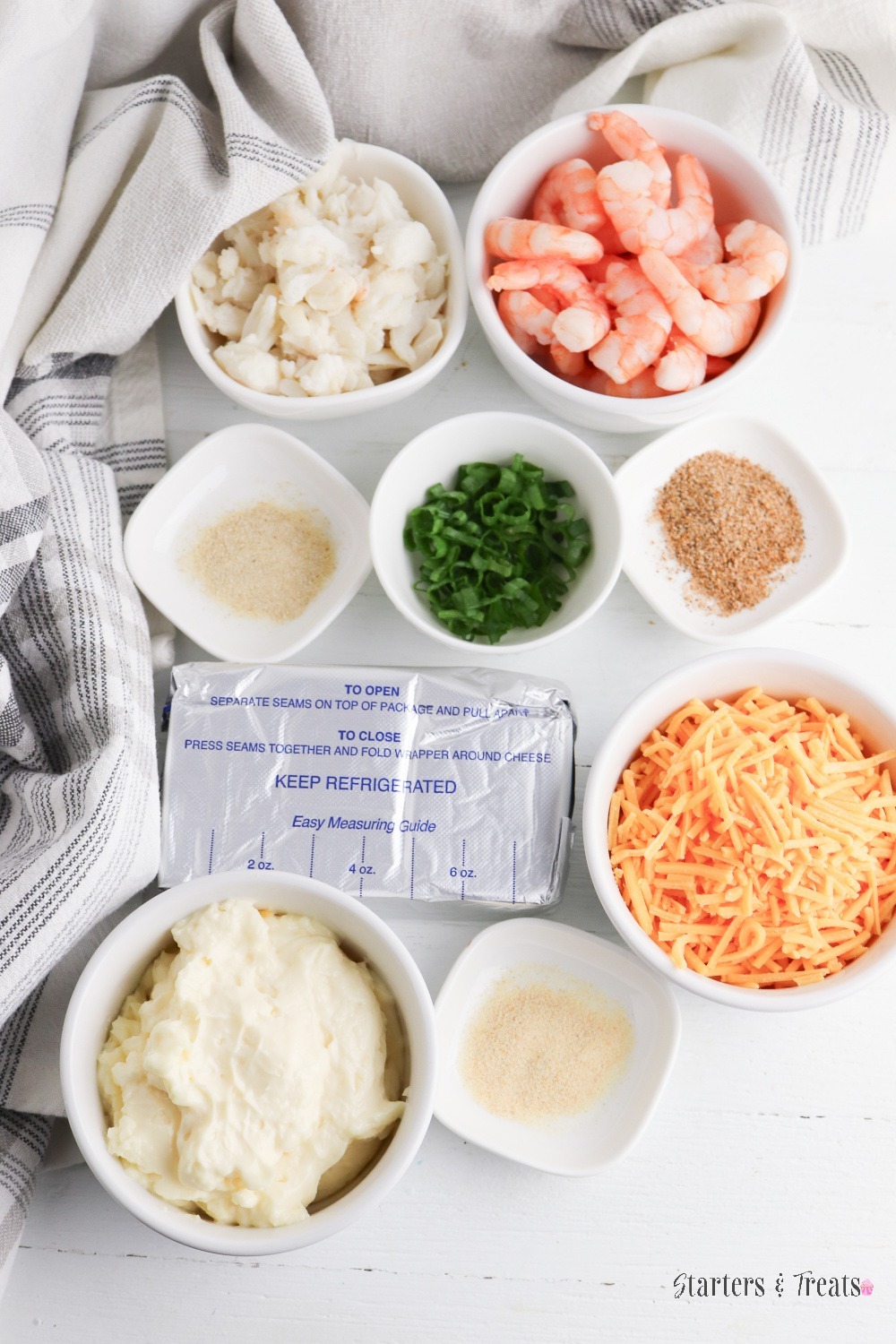 Easy Cold Seafood Dip - Starters and Treats