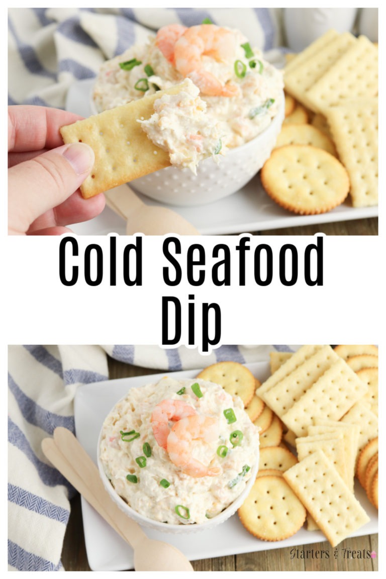 Easy Cold Seafood Dip - Starters and Treats