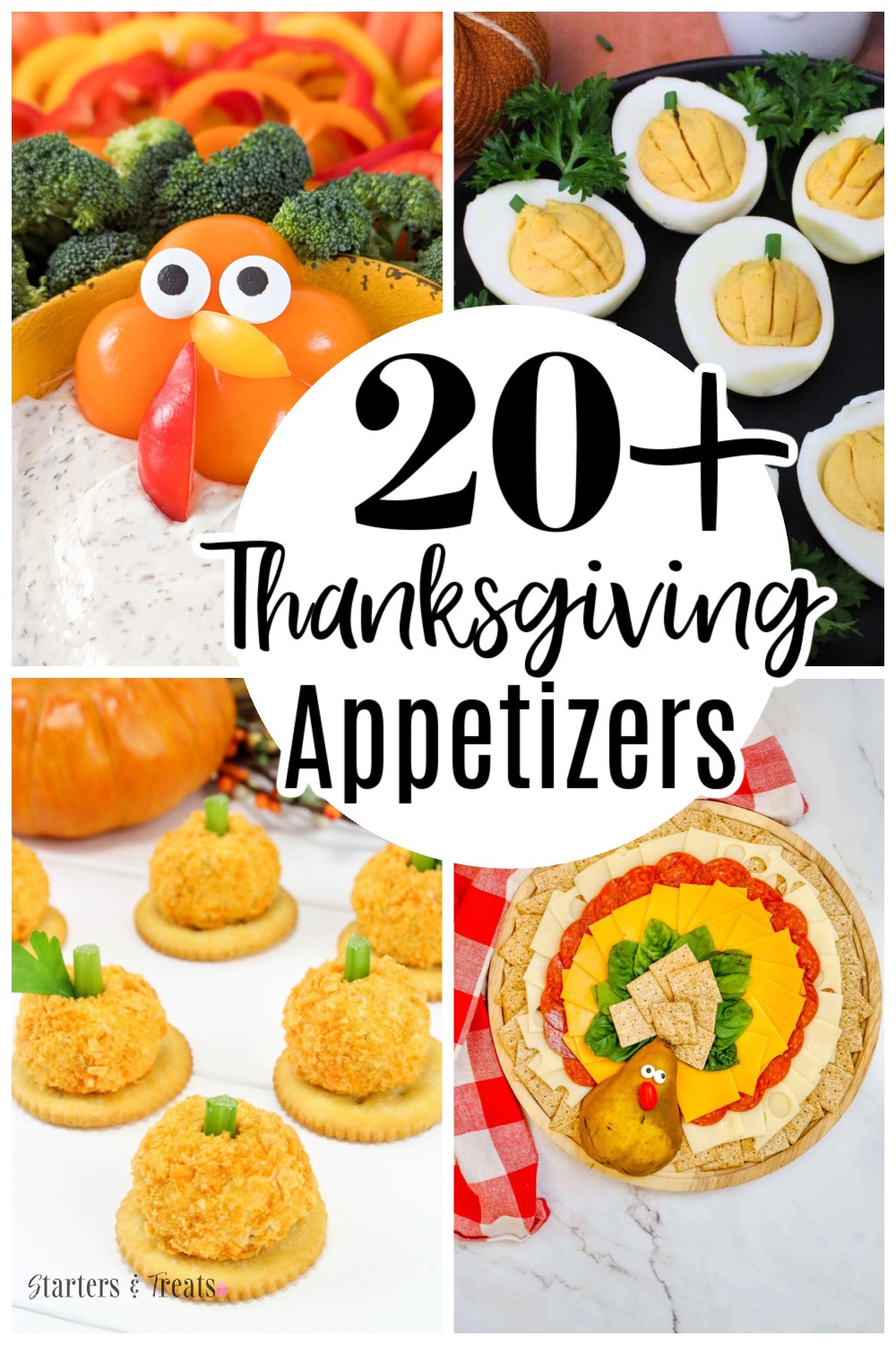 Thanksgiving Appetizers - Starters and Treats