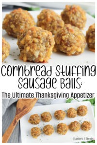 Cornbread Stuffing Sausage Balls