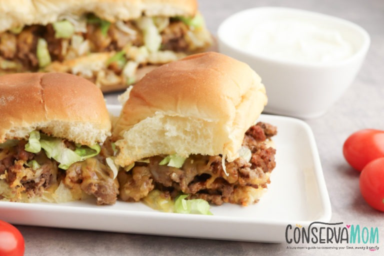 Taco Sliders Recipe - Starters and Treats