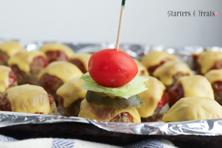 Cheeseburger Bites Recipe – The Perfect Party Appetizer - Starters and ...
