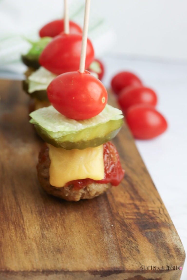Cheeseburger Bites Recipe – The Perfect Party Appetizer - Starters and ...