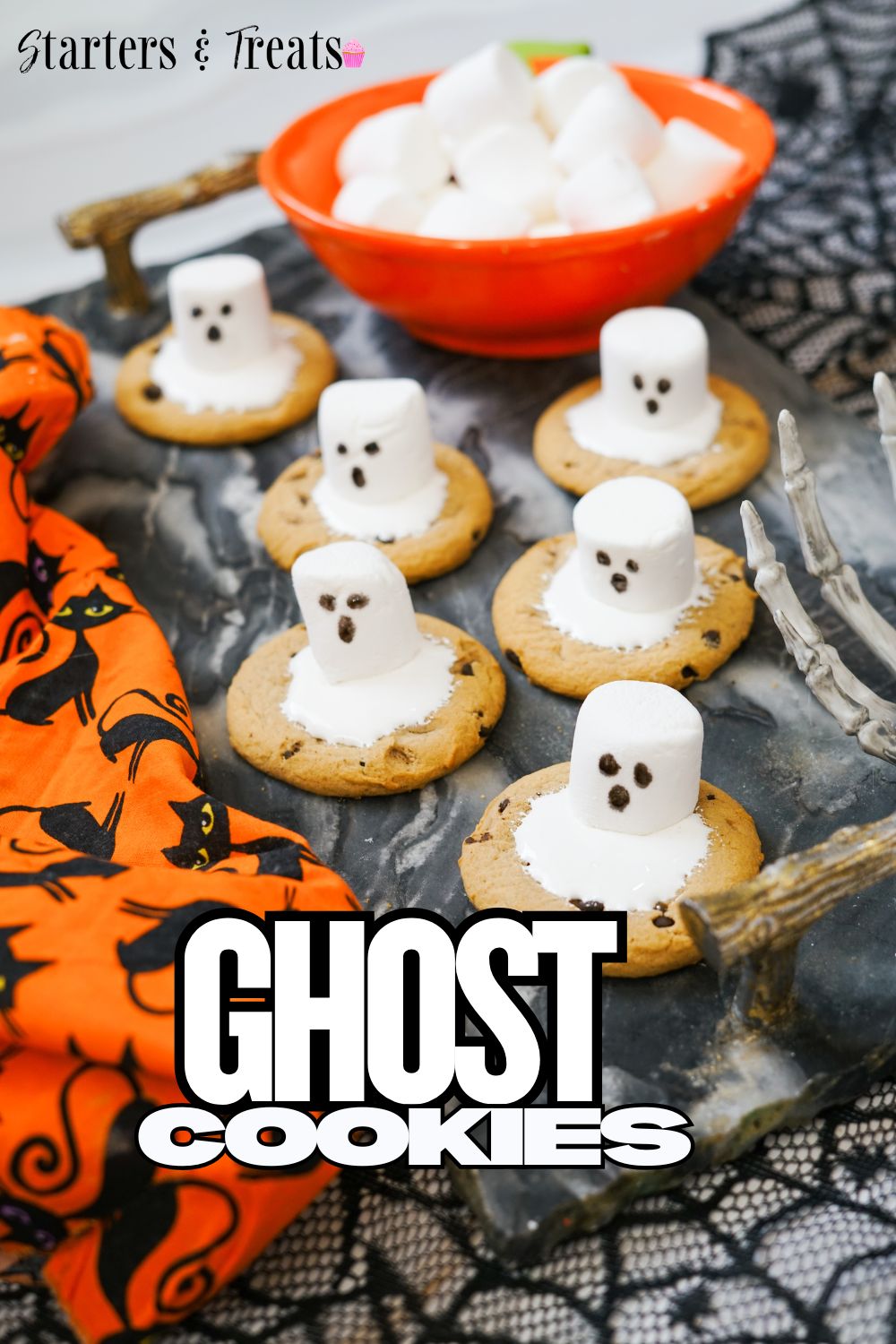 Ghost Cookies - Starters and Treats