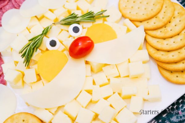 Santa Cheese Plate - Starters and Treats